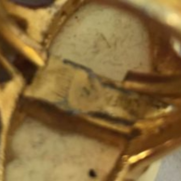Trifari | Jewelry | Vintage Signed Trifari Carved Rose Lucite Ring ...